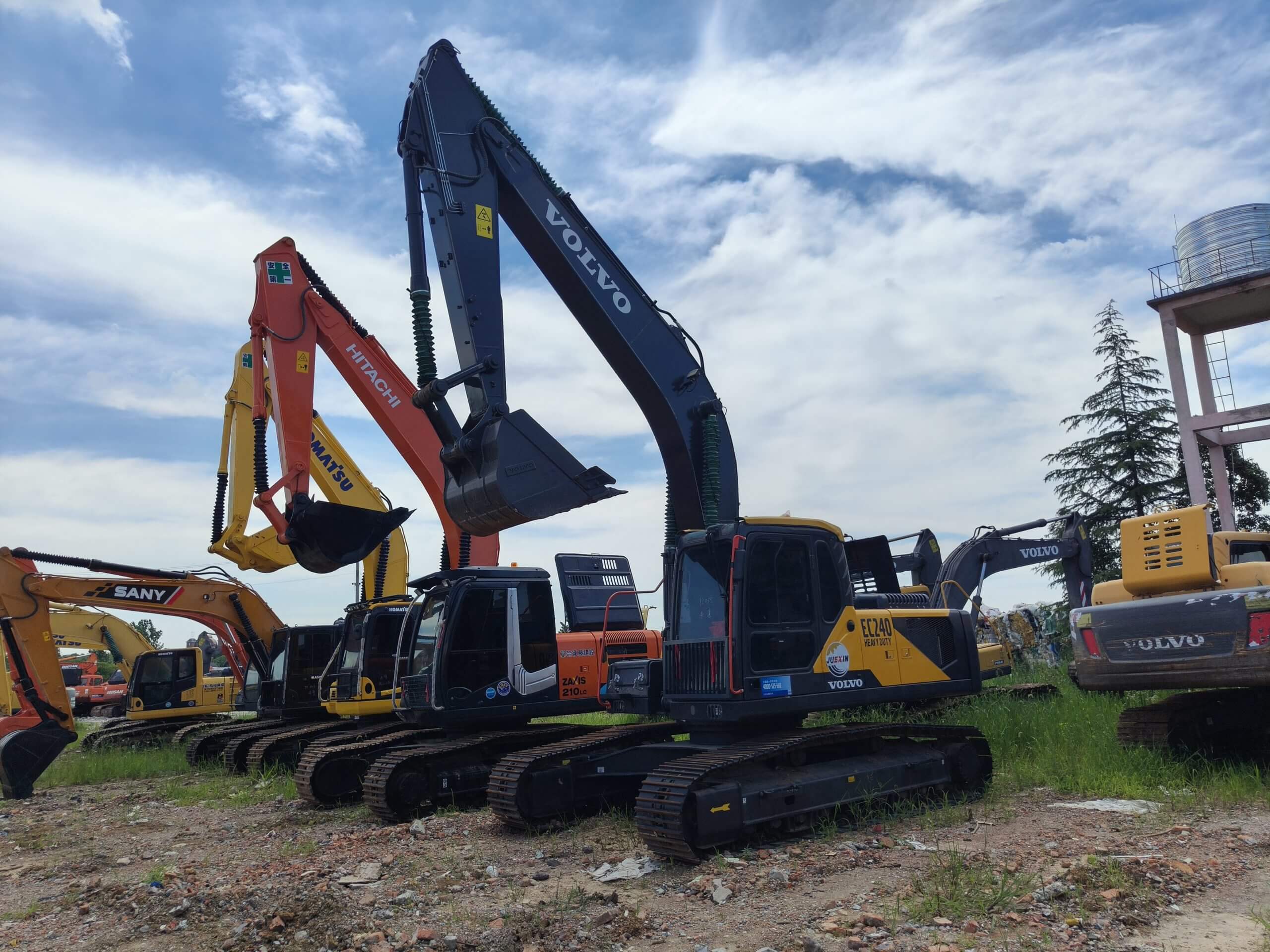 Used Volvo EC240 Crawler Excavator - Juexin Machinery