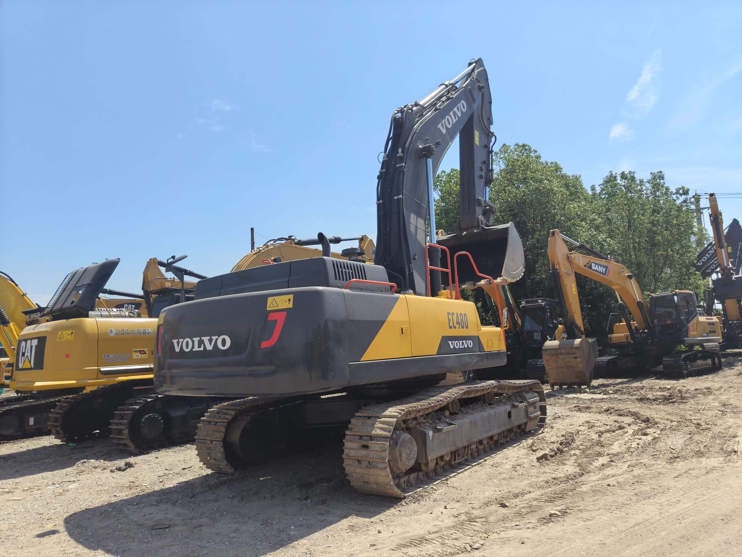 Used Volvo EC480 Crawler Excavator - Juexin Machinery