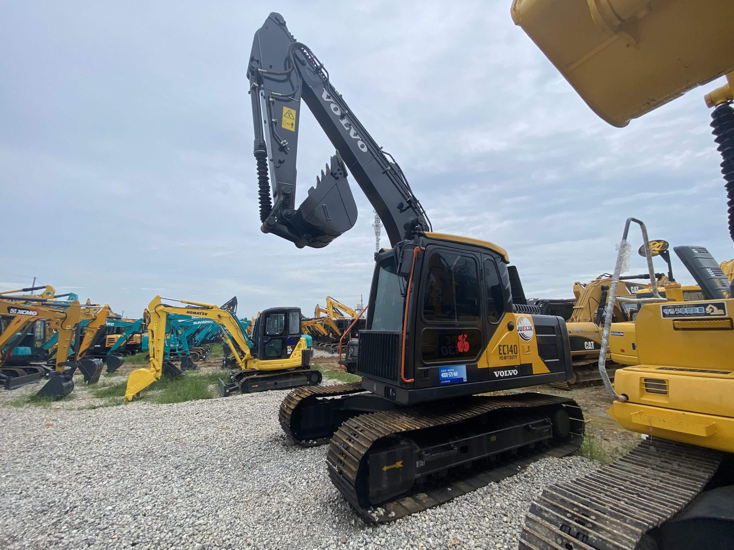 Used Volvo EC140 Crawler Excavator - Juexin Machinery