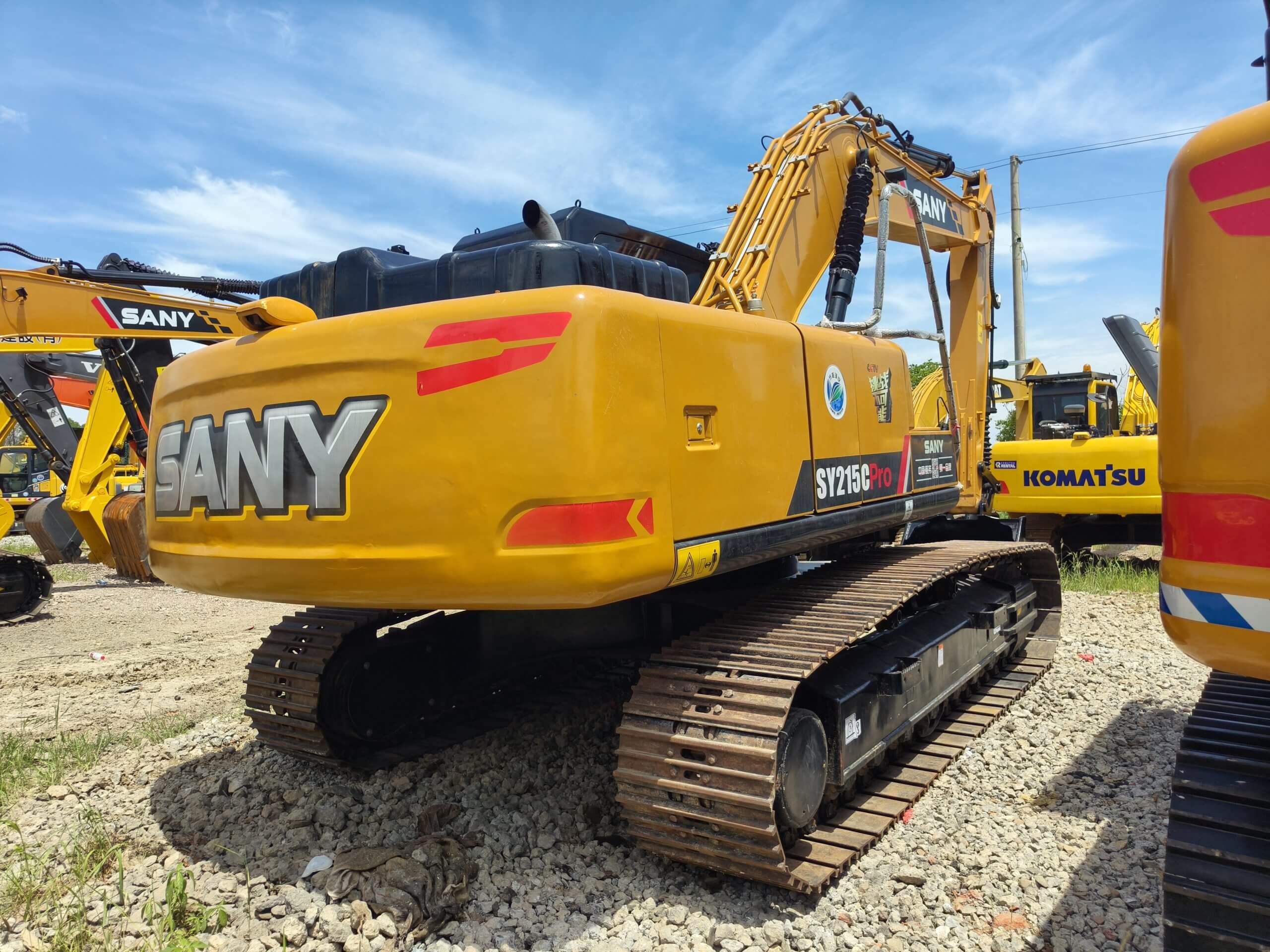 Used Sany SY215C PRO Crawler Excavator - Juexin Machinery