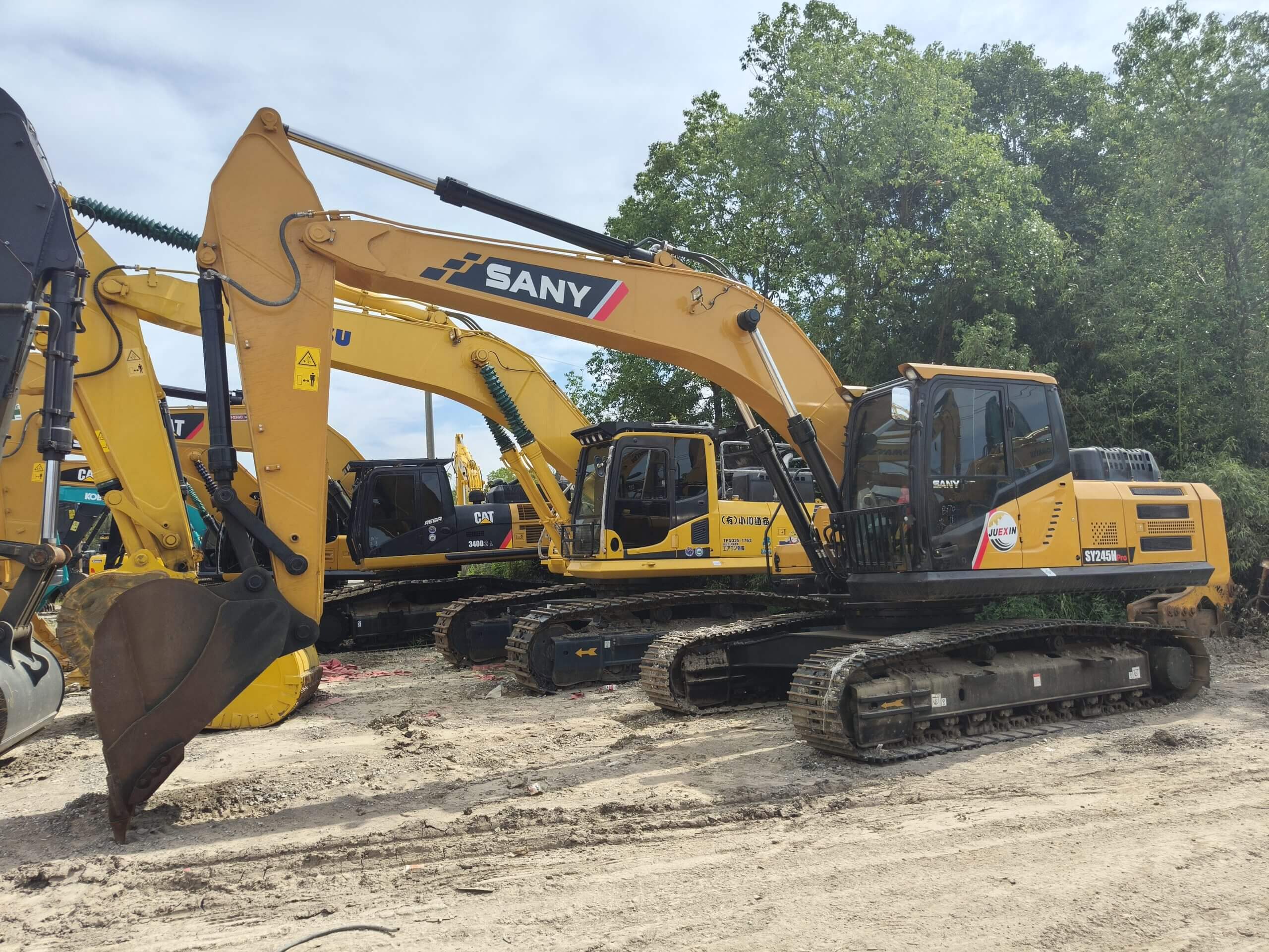 Used Sany SY245H PRO Crawler Excavator - Juexin Machinery