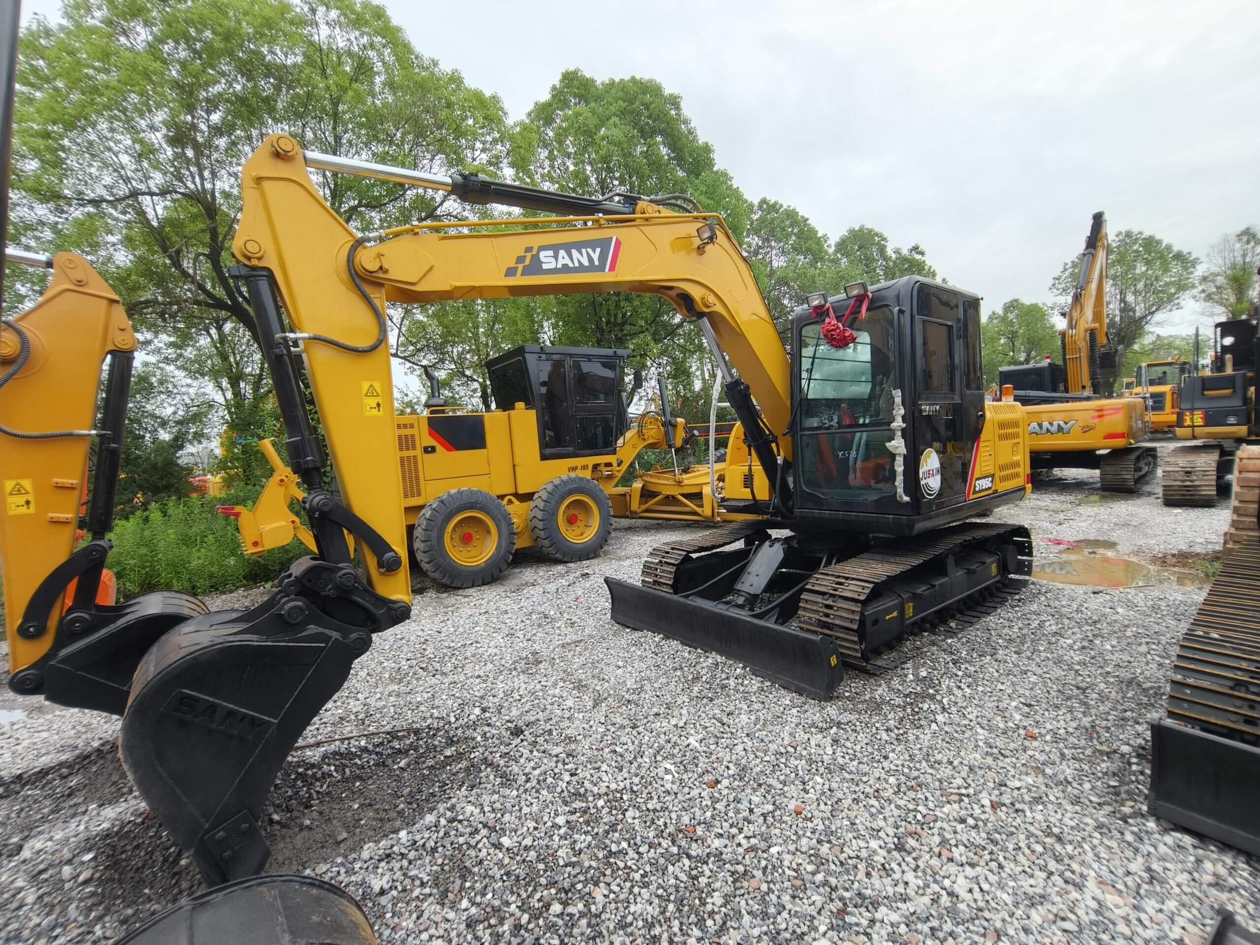 Used Sany SY95C Crawler Excavator - Juexin Machinery