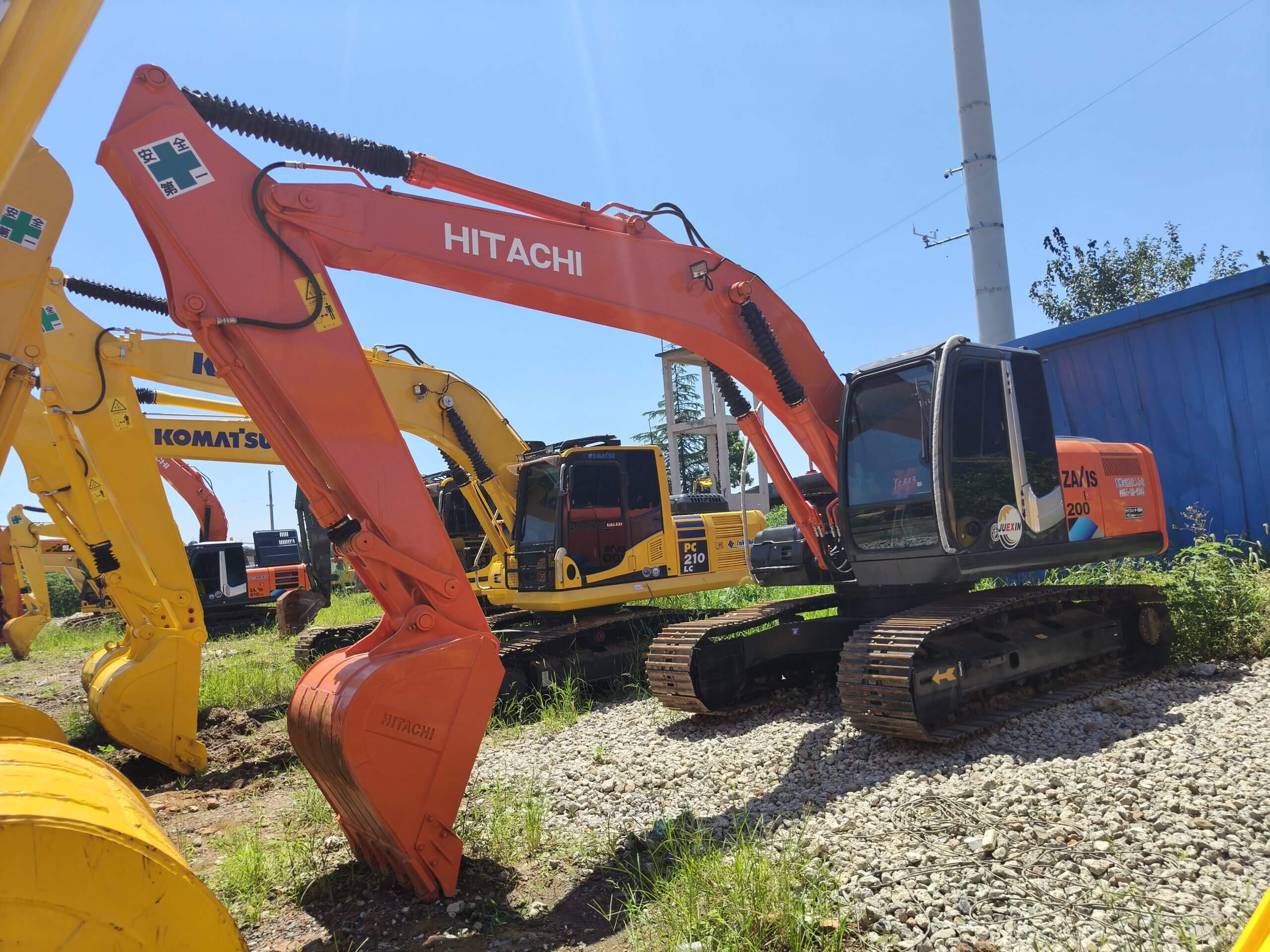 Used Hitachi ZAXIS 200-5G Crawler Excavator - Juexin Machinery