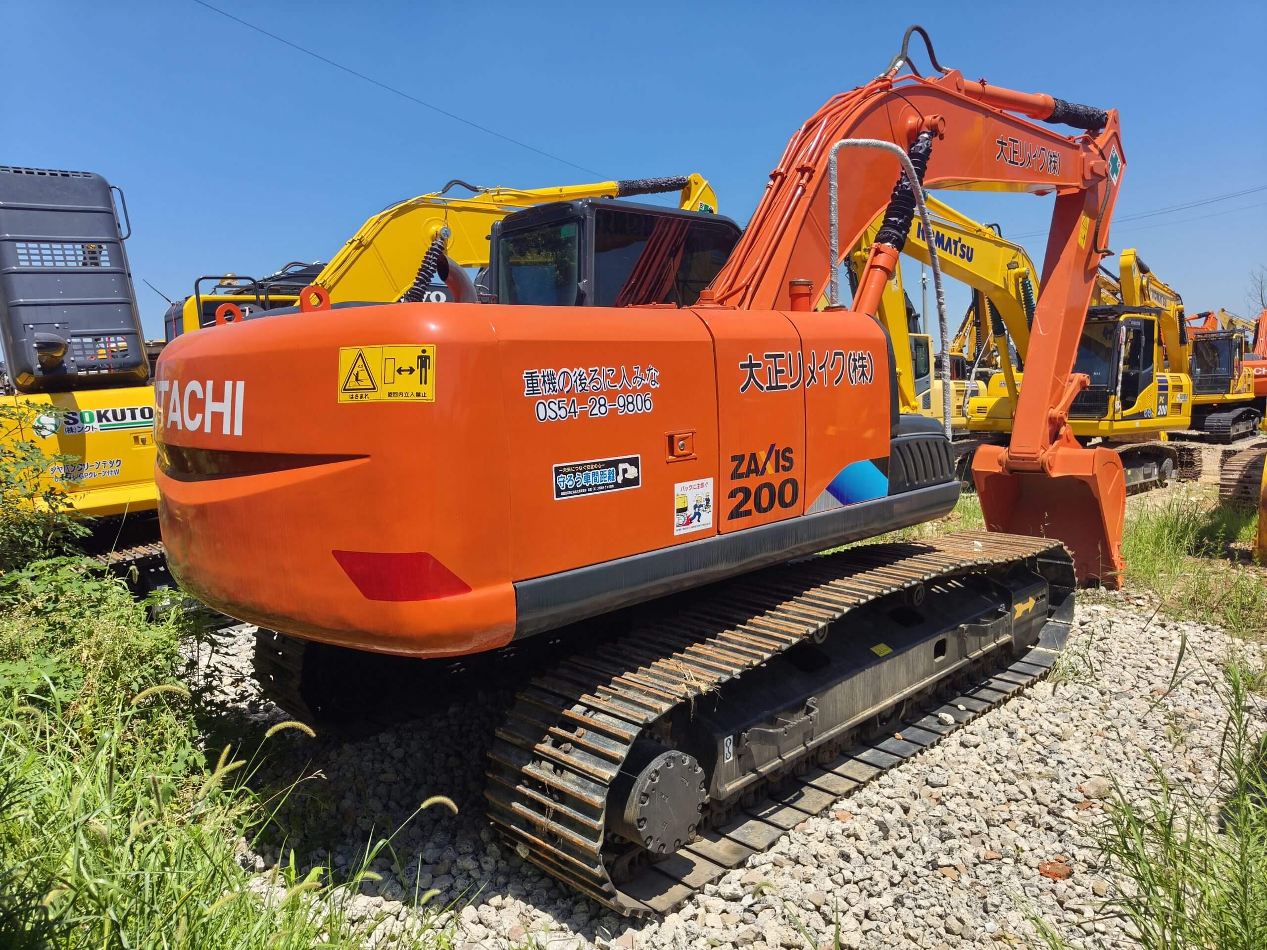 Used Hitachi ZAXIS 200-5G Crawler Excavator - Juexin Machinery