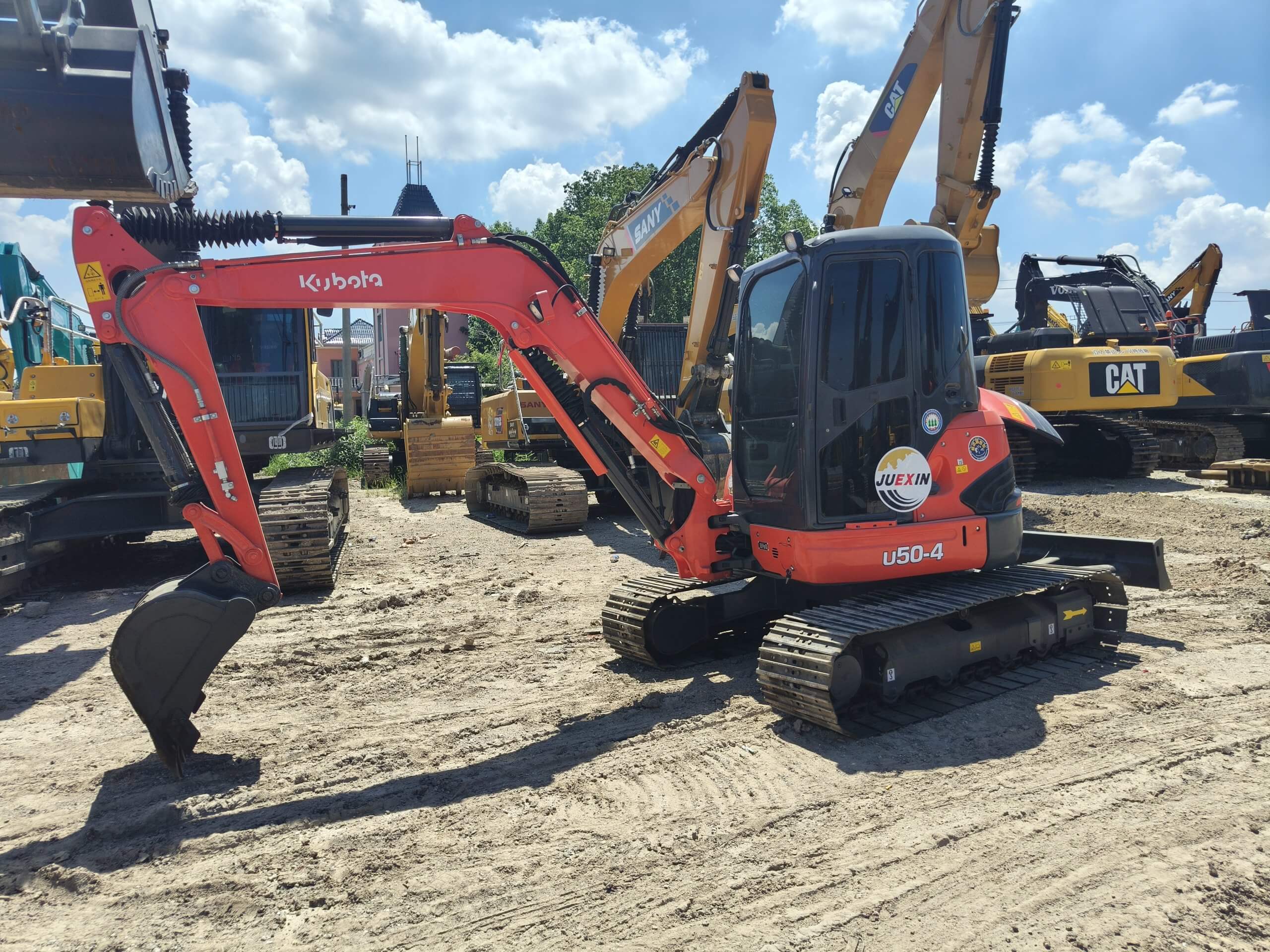 Used Kubota U50-4 Crawler Excavator - Juexin Machinery