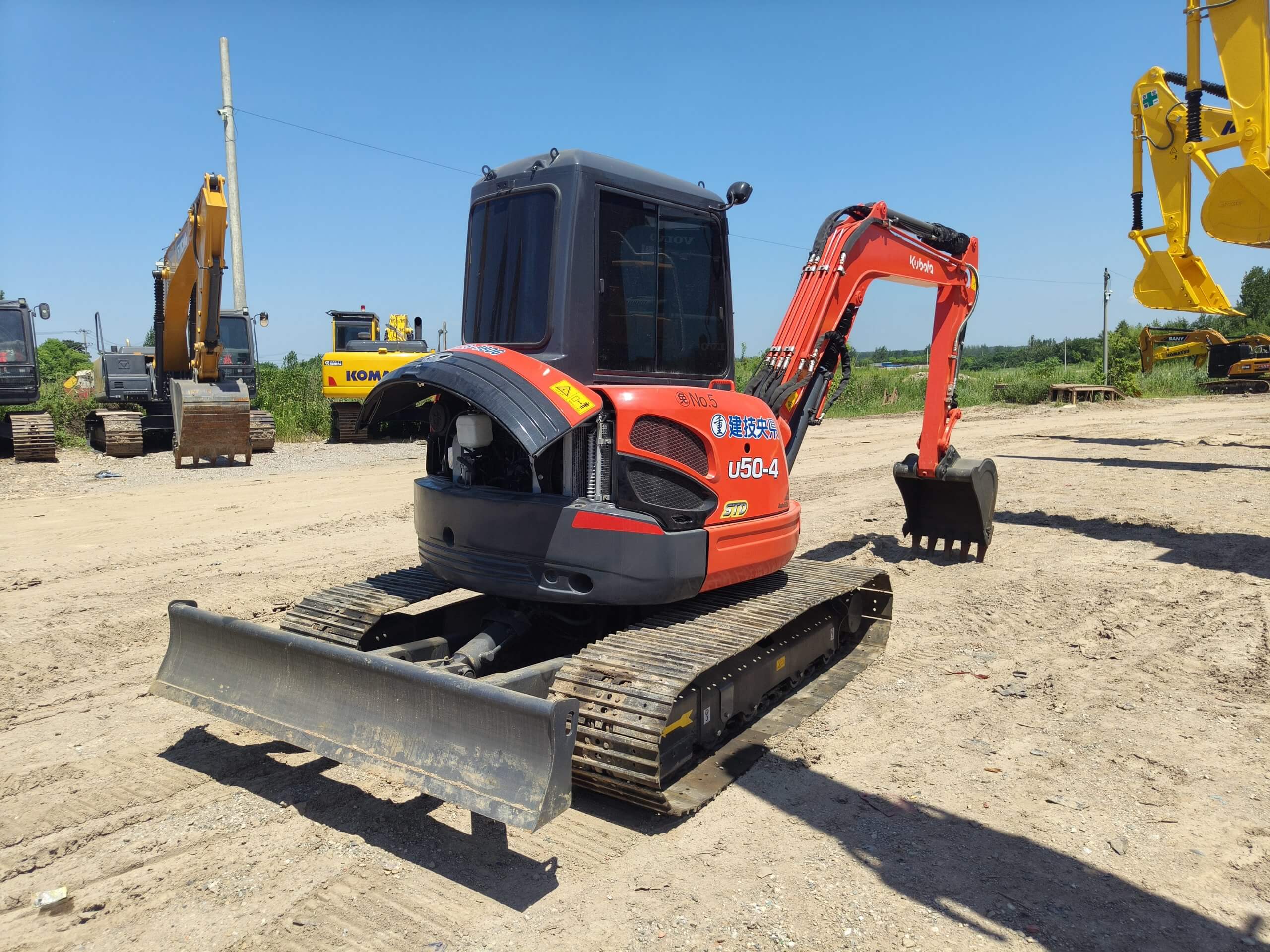 Used Kubota U50-4 Crawler Excavator - Juexin Machinery
