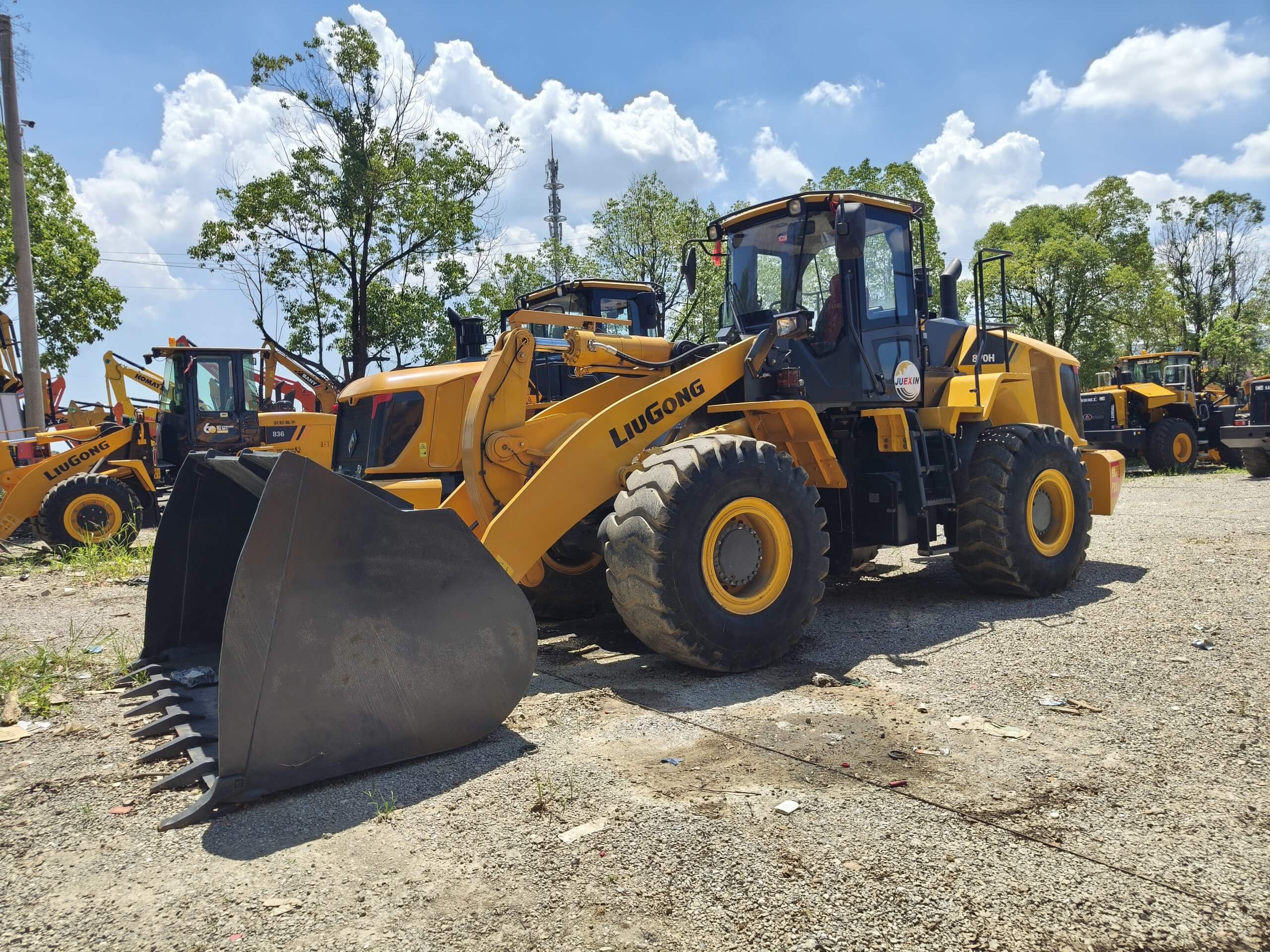Used LiuGong CLG870H Wheel Loader - Juexin Machinery
