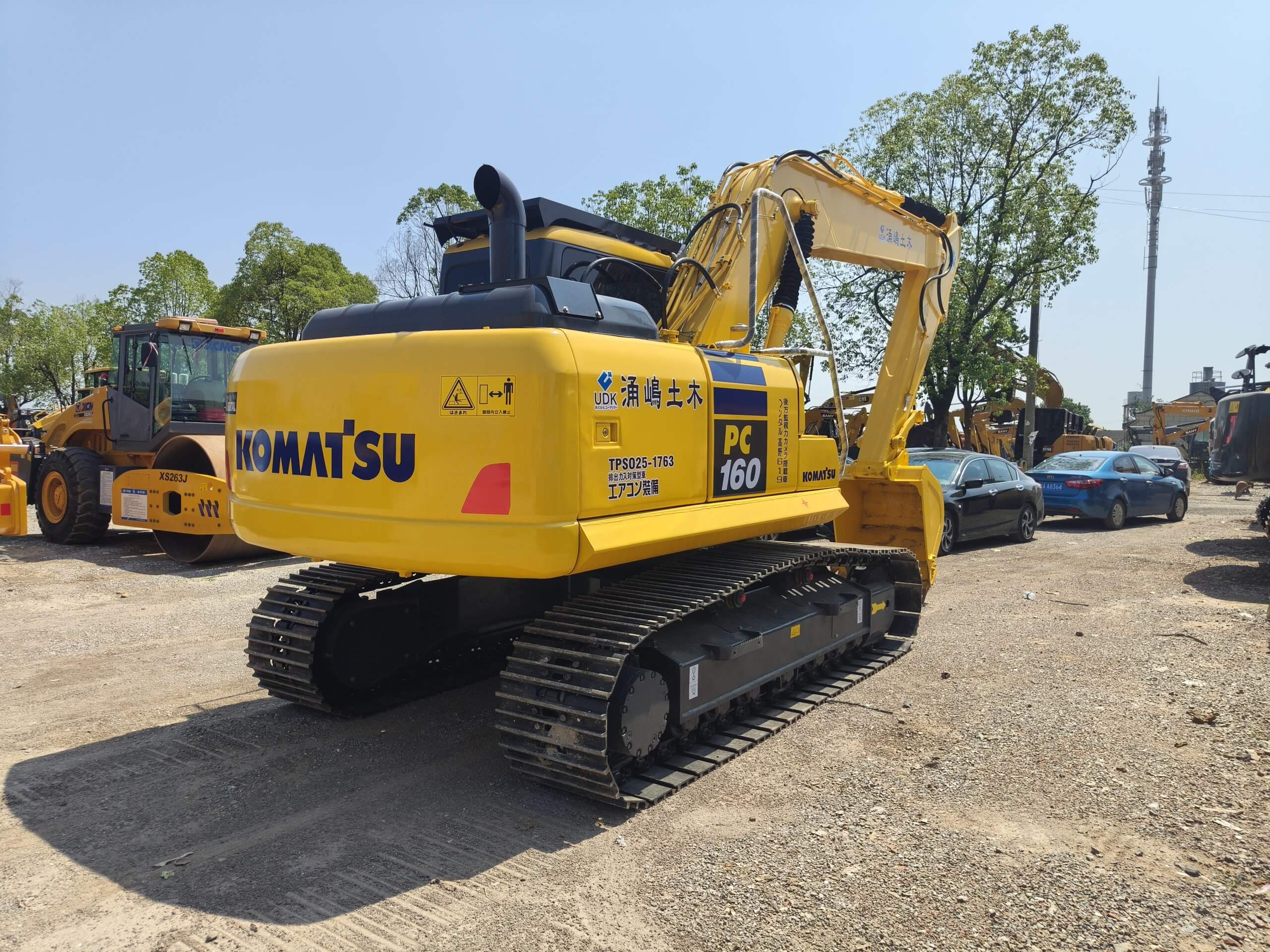 Used Komatsu PC160-7 Crawler Excavator - Juexin Machinery