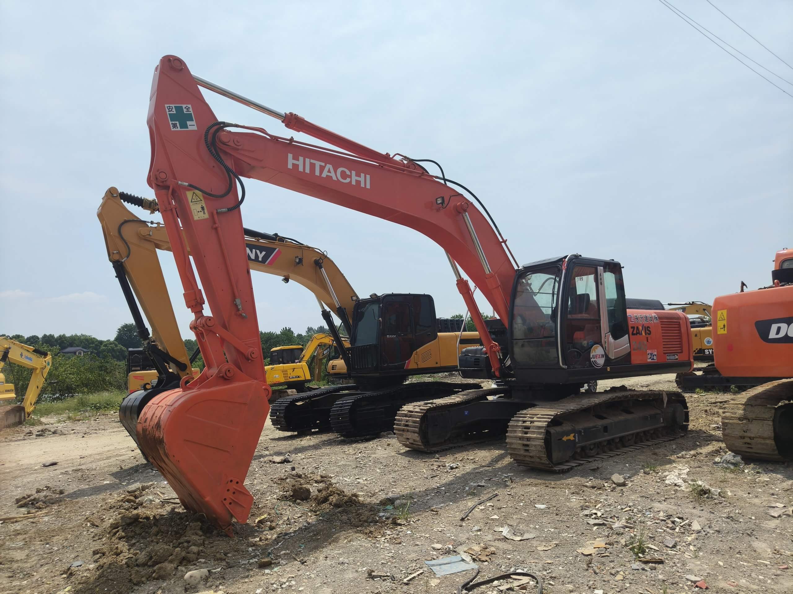Used Hitachi ZAXIS 240 Crawler Excavator - Juexin Machinery