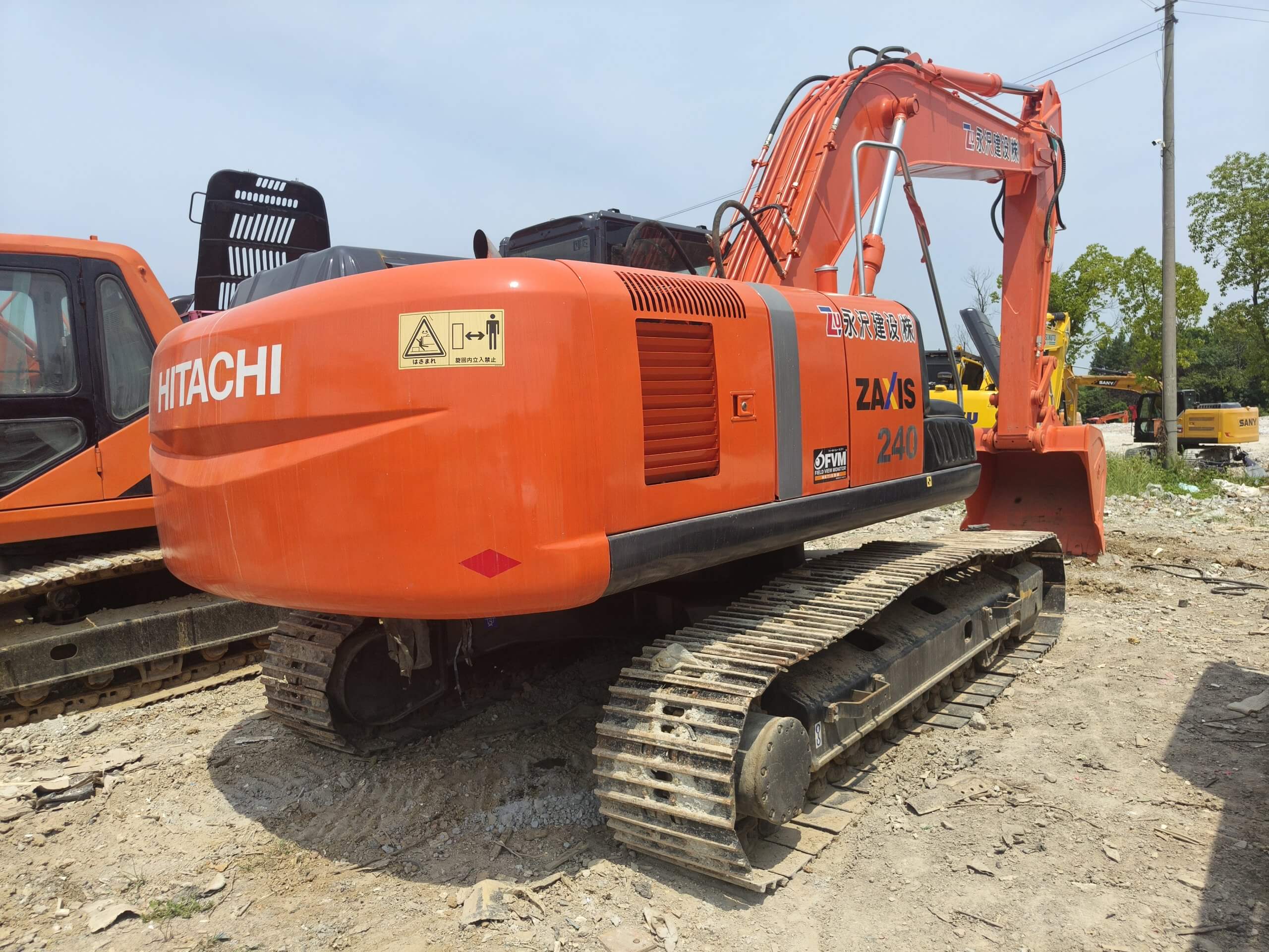 Used Hitachi ZAXIS 240 Crawler Excavator - Juexin Machinery